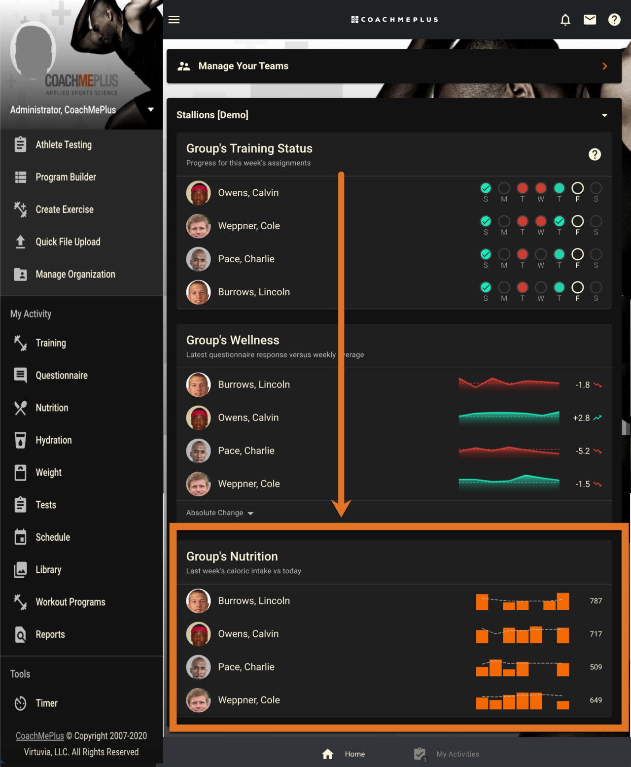 Nutrition Tracking CoachMePlus nutrition-tracking-coachmeplus